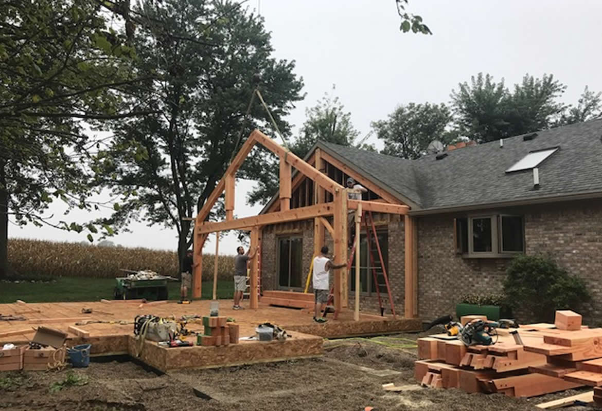 Log Home & Timber Frame - Custom Woodcraft Builders